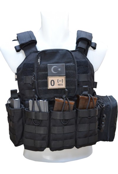 Ktm Yılmaz 87 Elit Balistik Hücum Yeleği Model 2 Siyah
