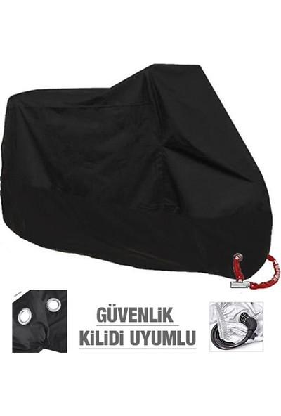 Autoen Premium Honda Cbf 150 Arka Çanta Uyumlu Motosiklet Brandası Siyah Autoen Premium Honda Cbf 150 Arka Çanta Uyumlu Motosiklet Brandası Siyah