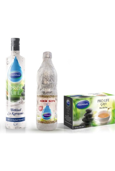 Mecitefendi Pro Life Bitkisel Su Karışımı Seti (Üçlü)