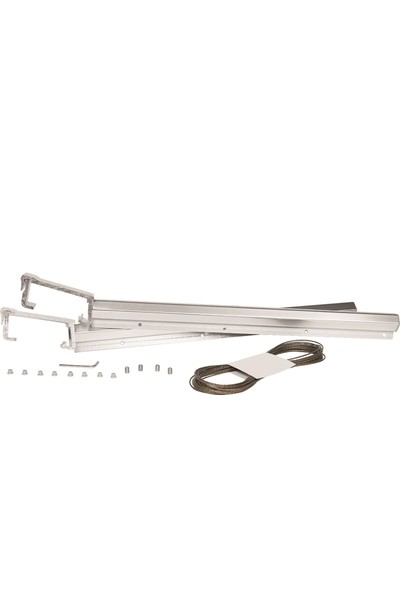 Koral Balkon Aluminyum Çamaşır Kurutma Askısı 80 x 30 cm Kare