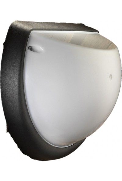 Horoz Aqua Yarımay Siyah Gövde Renkli Aplik E27 Eko Opal -Anti Shock-Waterproof