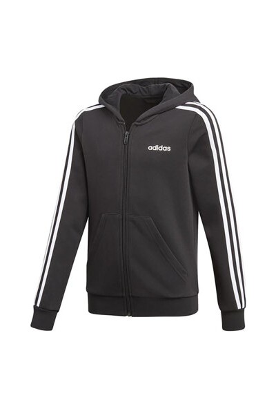 adidas Yg E 3S Fz Hd Kadın Siyah Günlük Ceket Dv0368 adidas Yg E 3S Fz Hd Kadın Siyah Günlük Ceket Dv0368