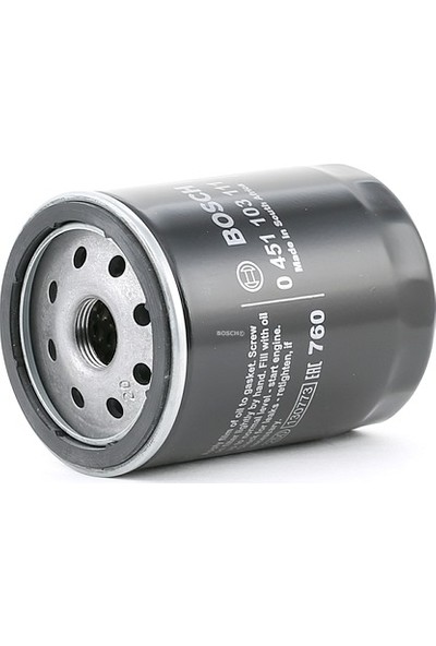 Bosch Yağ Filtresi Doğan Slx 0451103111
