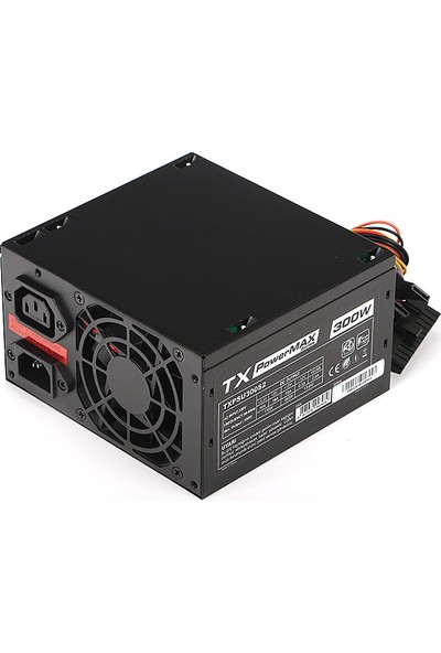 TX PowerMAX 300W 3xSATA 2xIDE 4pin CPU Bilgisayar Güç Kaynağı (TXPSU300S2)