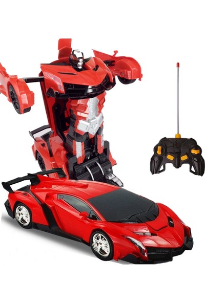 Beyazkuş Ticaret Uzaktan Kumandalı Şarjlı Robota Dönüşen Oyuncak Araba Ferrari Beyazkuş Ticaret Uzaktan Kumandalı Şarjlı Robota Dönüşen Oyuncak Araba Ferrari
