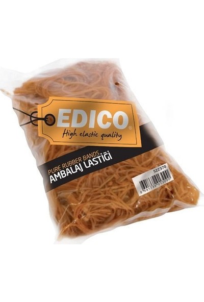 Edico Ambalaj Paket Lastiği 500Gr %100 Kauçuk Para Lastiği Edico Ambalaj Paket Lastiği 500Gr %100 Kauçuk Para Lastiği