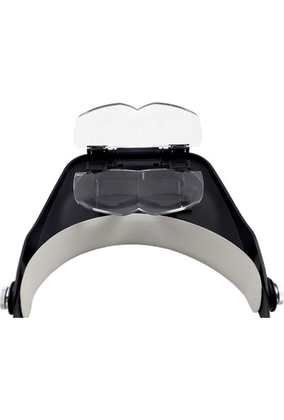 Microcase Ayarlanabilen Gözlük Tipi Işıklı Kafa Büyüteci 4 Farklı Lens - Model No : Al2321 Microcase Ayarlanabilen Gözlük Tipi Işıklı Kafa Büyüteci 4 Farklı Lens - Model No : Al2321