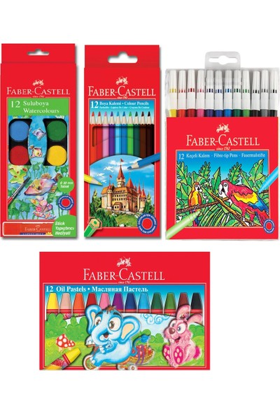 Faber-Castell Öğrenci Boyama Seti
