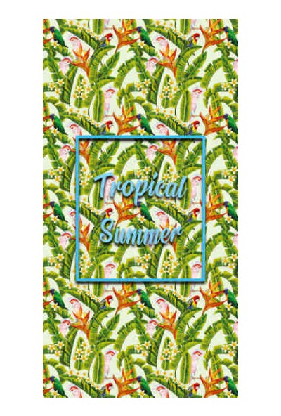 Yorka Design Plaj Havlusu