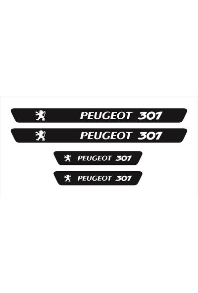 Ömr Dizayn Hediye Peugeot 301 Kapı Eşiği 4 Lü Aksesuar Ömr Dizayn Hediye Peugeot 301 Kapı Eşiği 4 Lü Aksesuar