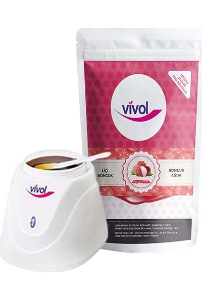 Vivol Boncuk İnci Ağda Hassas Ciltler 1'li Set + Makine Vivol Boncuk İnci Ağda Hassas Ciltler 1'li Set + Makine