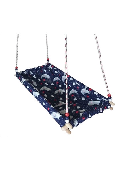 Altev Aydede Desenli Ahşap Yaylı Zıpzıp Bebek Hamak Beşik Altev Aydede Desenli Ahşap Yaylı Zıpzıp Bebek Hamak Beşik