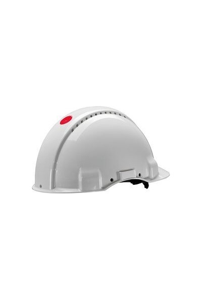 3M G3000DVI Beyaz Havalandırmalı Deri̇ Bantlı Baret 3M G3000DVI Beyaz Havalandırmalı Deri̇ Bantlı Baret