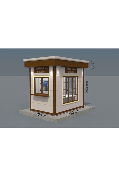 Karmod Metropol Kabin 200X300 Karmod Metropol Kabin 200X300