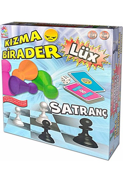 Laço Kids Lüx Satranç Ve Kızma Birader Oyunu Laço Kids Lüx Satranç Ve Kızma Birader Oyunu