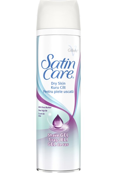 Gillette Satin Care Tıraş Jeli Kuru Ciltler 200 ml Gillette Satin Care Tıraş Jeli Kuru Ciltler 200 ml