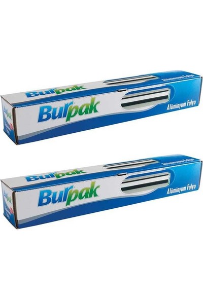 Burpak Alüminyum Folyo 45 cm X 800 gr (2 Kutu)