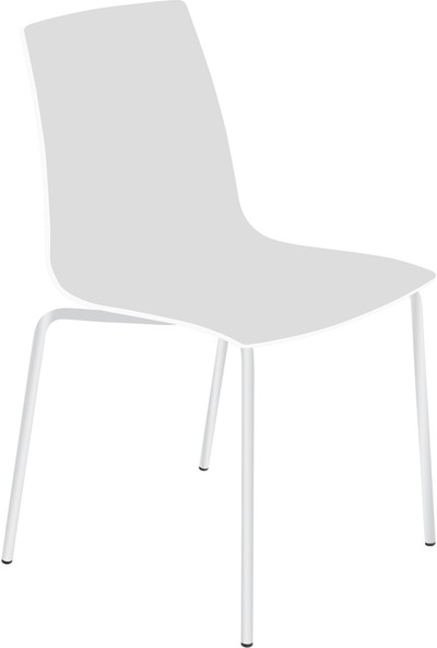 Papatya X-Treme Pro Sandalye Beyaz-Beyaz