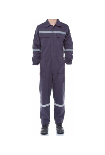 İş Koruma 6/12 Gabardi̇n Kollu İş Tulumu