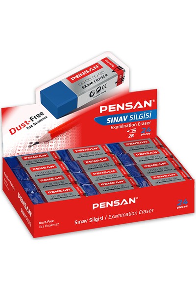 Pensan Sınav Silgisi 24 lü Kutu Pensan Sınav Silgisi 24 lü Kutu