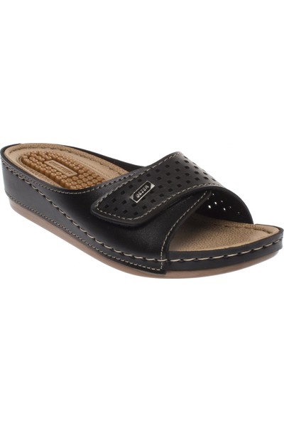 Gezer 11260 Masaj Taban Fashion Siyah Kadın Terlik Gezer 11260 Masaj Taban Fashion Siyah Kadın Terlik