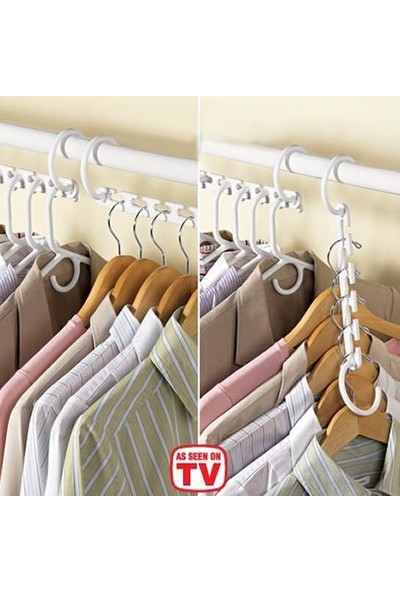 Cix Elbise Dolabı Askı Sihirbazı Wonder Hanger