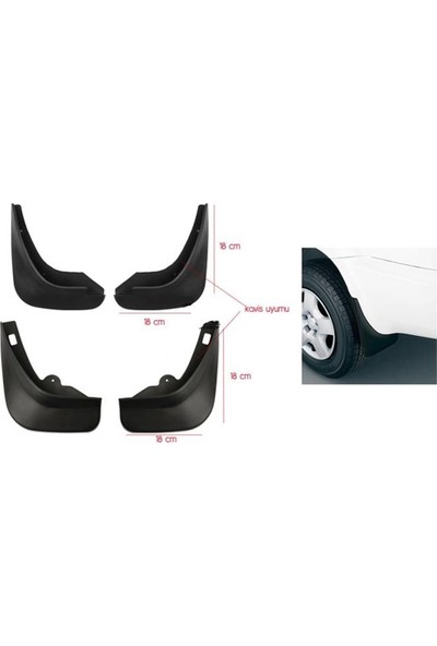 Kia Cerato Paçalık - Çamurluk -Tozluk