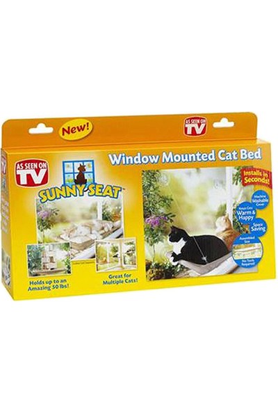 Sunny Seat Cama Yapışan Kedi Yatağı