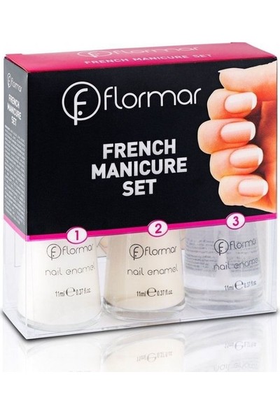 Flormar - Oje - French Manicure Set 227 Na-Na 8690604116003 34000003