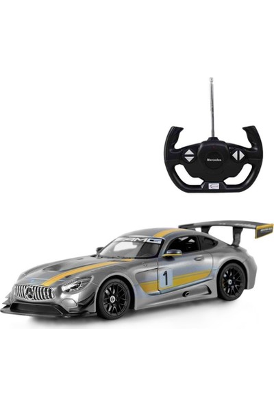 Mercedes Benz Uzaktan Kumandalı AMG GT3 Işıklı Araba 1/14 Mercedes Benz Uzaktan Kumandalı AMG GT3 Işıklı Araba 1/14