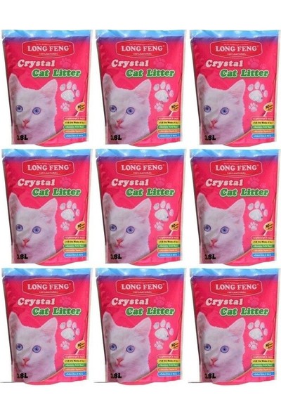 Long Feng Silica Kedi Kumu 3,8 L 9 Adet