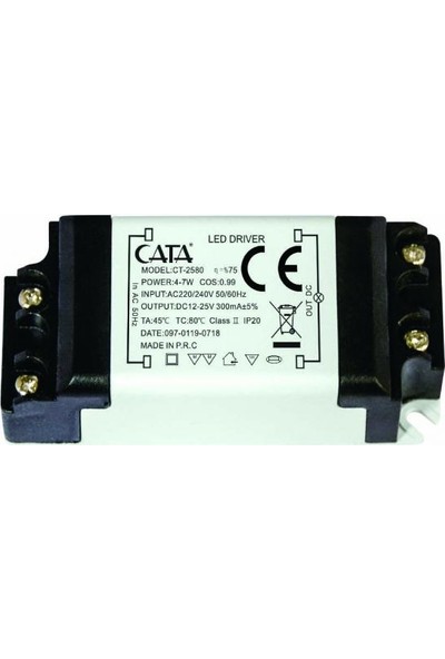 Cata CT-2580 SMB COB LED Armatür Driver