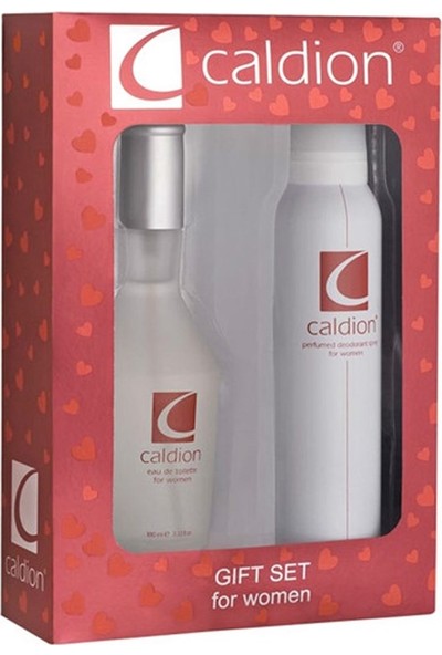 Caldion Women Edt 100 Ml Kadın Parfümü + 150 Ml Deodorant Set