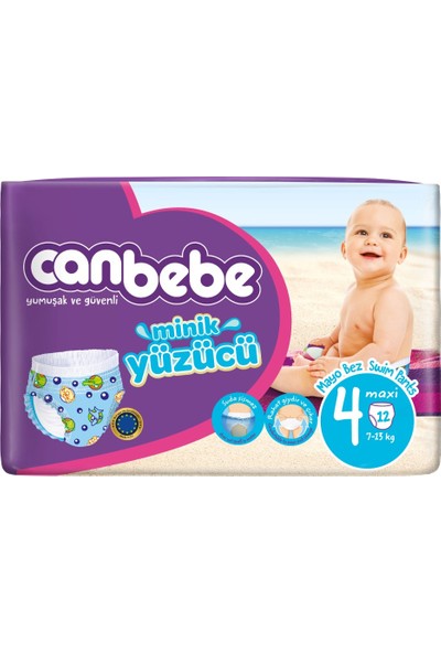 Canbebe Mayo Bebek Bezi Maxi 4 Beden 12 Adet Canbebe Mayo Bebek Bezi Maxi 4 Beden 12 Adet