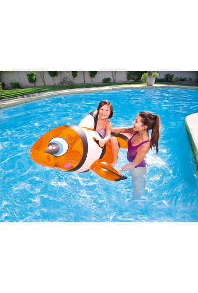 Bestway Bw41088B Hayvan Binici Tutunmalı Nemo Balık 12 Bestway Bw41088B Hayvan Binici Tutunmalı Nemo Balık 12
