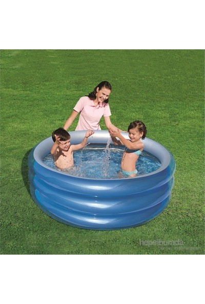 Bestway Üç Halkalı Metalik Çocuk Havuzu BW51041 150x53 cm
