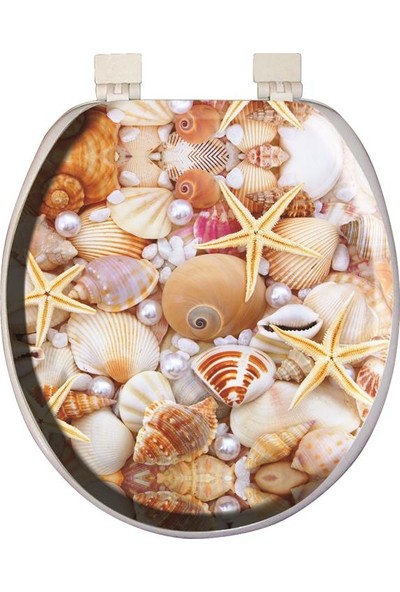 Softy Comfort Lüks Desenli Klozet Kapağı