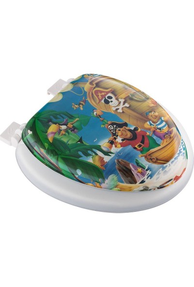 Softy Kreş Anaokulu Yumuşak Klozet Kapağı Desen