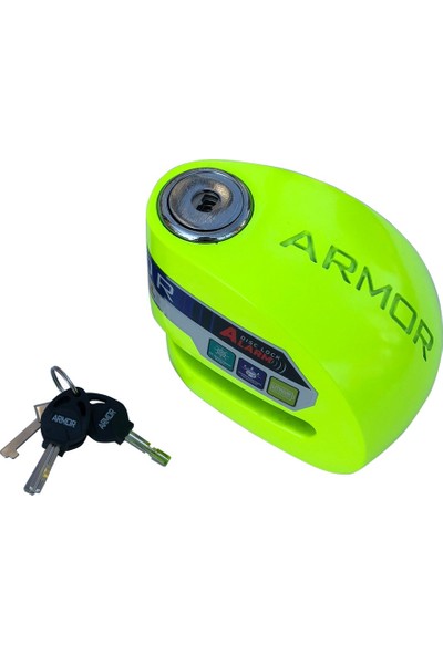Armor 610MVA 10 mm Renkli̇ Alarmli Di̇sk Ki̇li̇di̇ Armor 610MVA 10 mm Renkli̇ Alarmli Di̇sk Ki̇li̇di̇