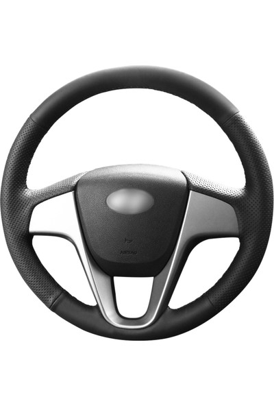 Fox Hyundai I20 2009-2015 Siyah Deri Direksiyon Kılıfı (HY-002) Fox Hyundai I20 2009-2015 Siyah Deri Direksiyon Kılıfı (HY-002)