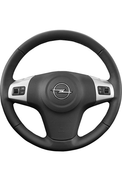 Fox Opel Corsa D 2009- Siyah Deri Direksiyon Kılıfı (OP-003) Fox Opel Corsa D 2009- Siyah Deri Direksiyon Kılıfı (OP-003)