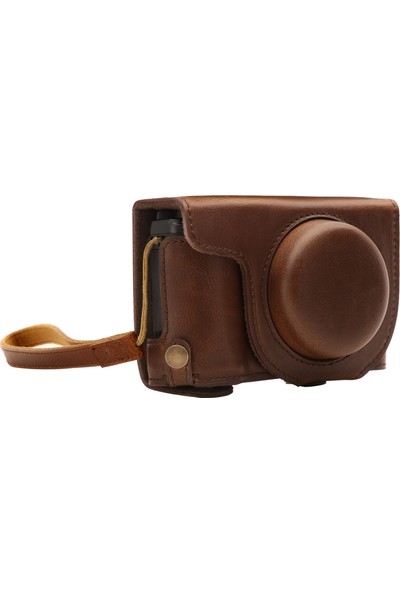 Megagear Fujifilm XF10 Suni Deri Kamera Çantası Megagear Fujifilm XF10 Suni Deri Kamera Çantası