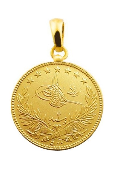 Bilezikci Çeyrek Reşatlı 22 Ayar Altın Kolye Ucu