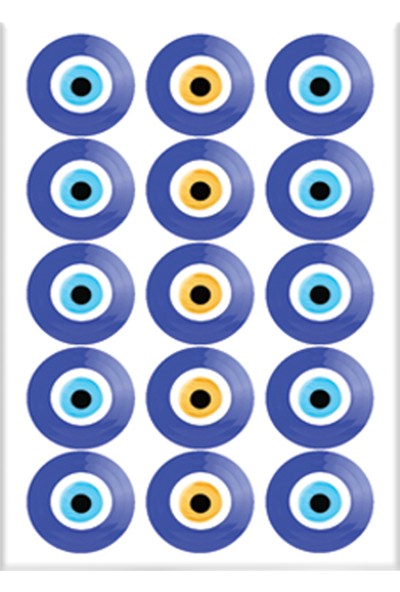 Keskin Color 8*12 Damla Çıkartma-Nazar Boncuğu