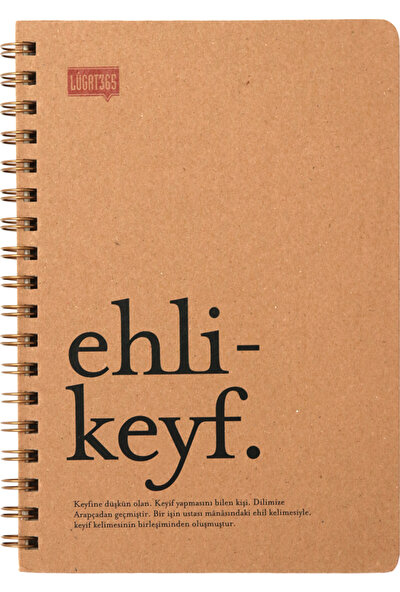 Lugat365 17*24 100Yp.Noktalı Defter-Ehlikeyf Lugat365 17*24 100Yp.Noktalı Defter-Ehlikeyf