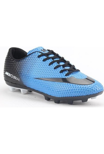 Walked 401 Mavi Krampon Çim Erkek Futbol Spor Ayakkabı