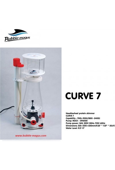 Bubble Magus Magus Curve 7 Skimmer Bubble Magus Magus Curve 7 Skimmer