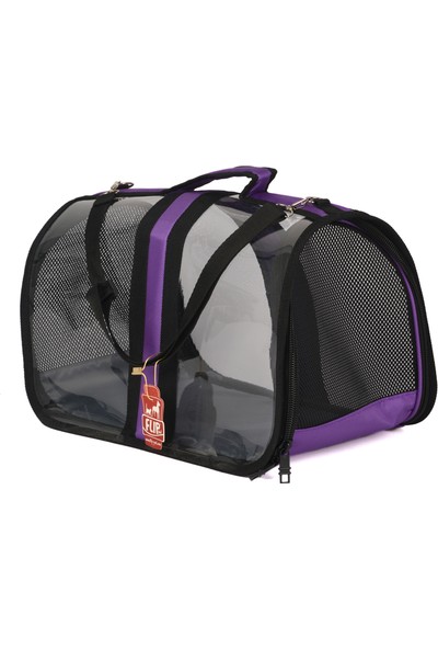 Pet Preety Bacco Milano Şeffaf Çanta Mor