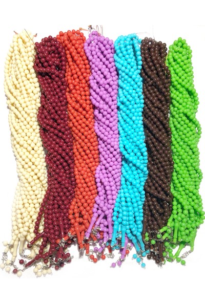 Haremhac 50 Adet 99'luk Mono Tesbih 10 mm