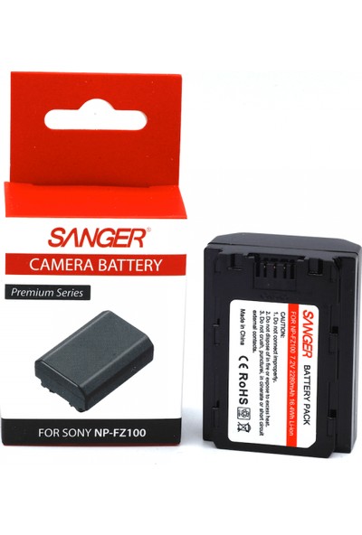 Sanger Sony NP-FZ100 Batarya (A7 Iii , A7 Riii , A9)